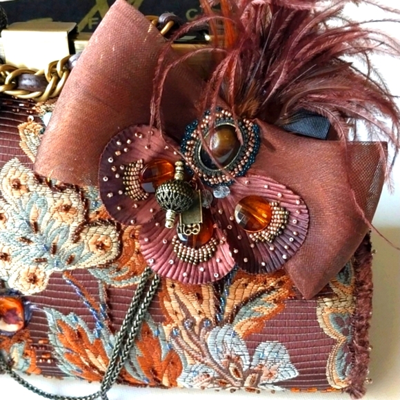 Mary Frances | Bags | Vintage Mary Frances Handbag Mid Size Whimsical ...